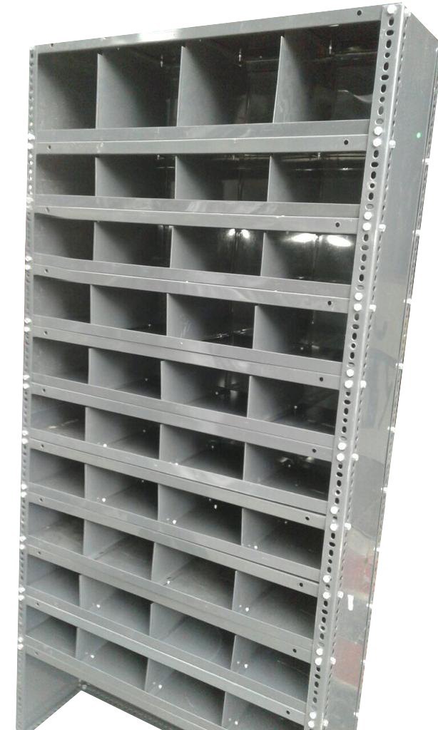 Slotted Angle Pigeon Hole Rack Manufacturer in Faridabad