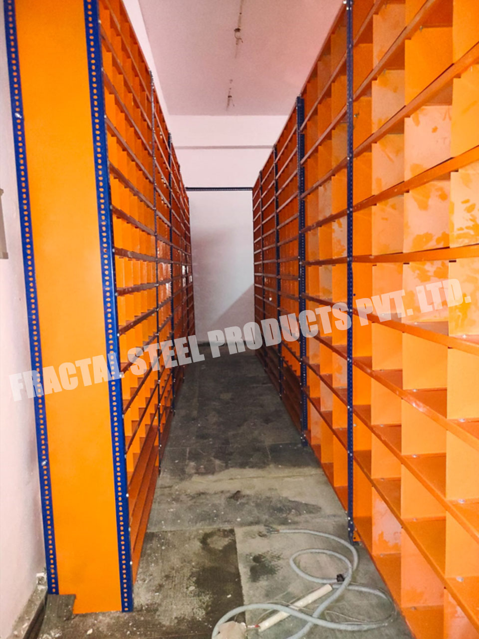 Slotted Angle Partition Rack Manufacturer in Faridabad